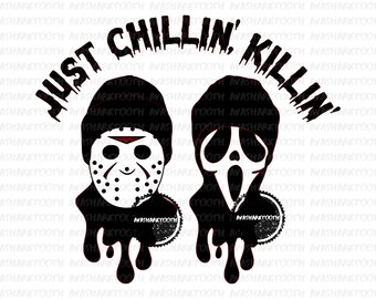 Just Chillin Killin Png - Etsy