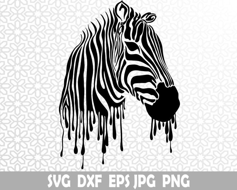 Zebra Svg Dxf Jpg Png Eps Cricut Clipart Svg Layered - Etsy