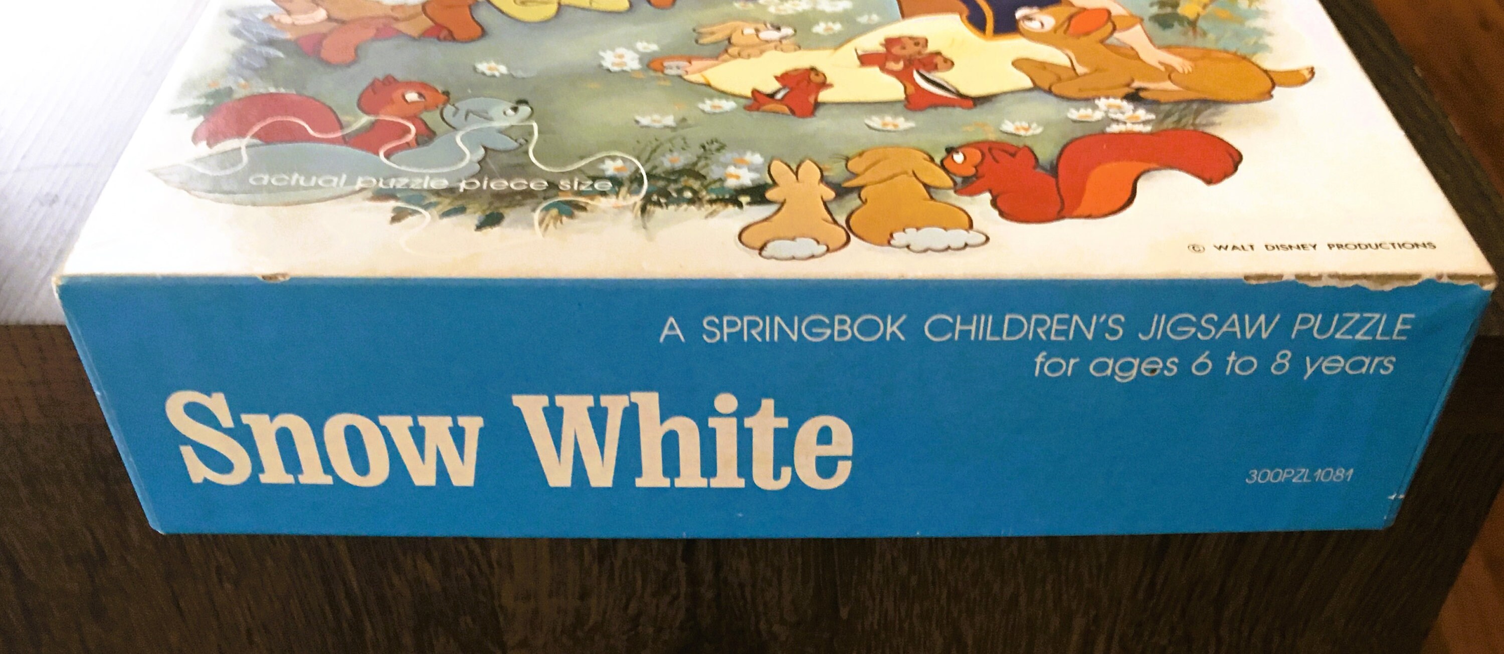 Disney Snow White Puzzle 1973 Springbok Classic - Etsy