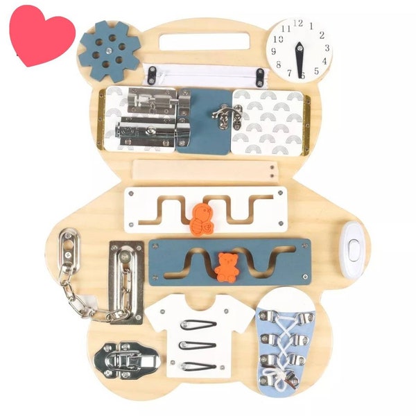 Bear Busy Board - Etsy