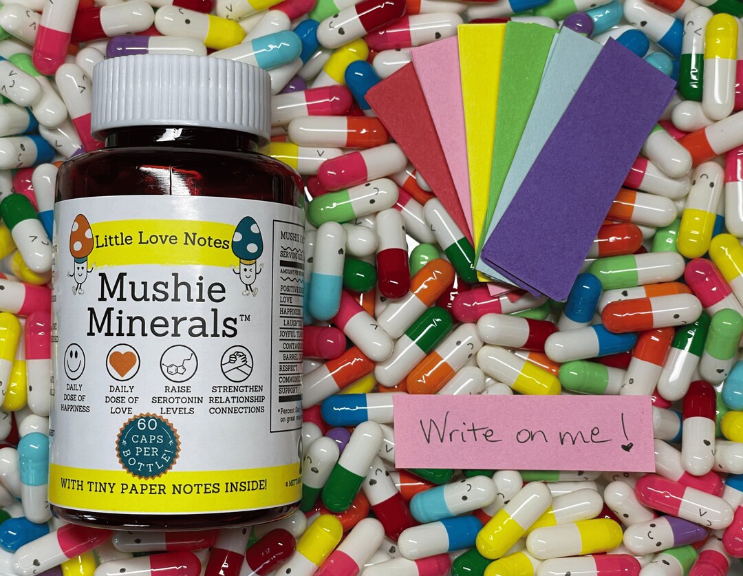 Daily Dose of Love Notes Capsules: Cute Gift for Her, Unique Valentines ...