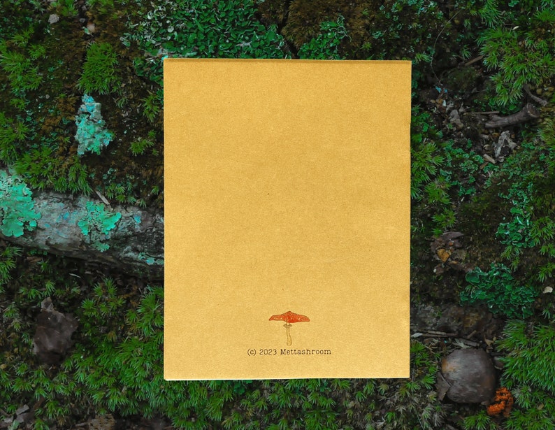 Pocket-size Mushroom Journal, Foraging Mushrooms Nature Journal ...