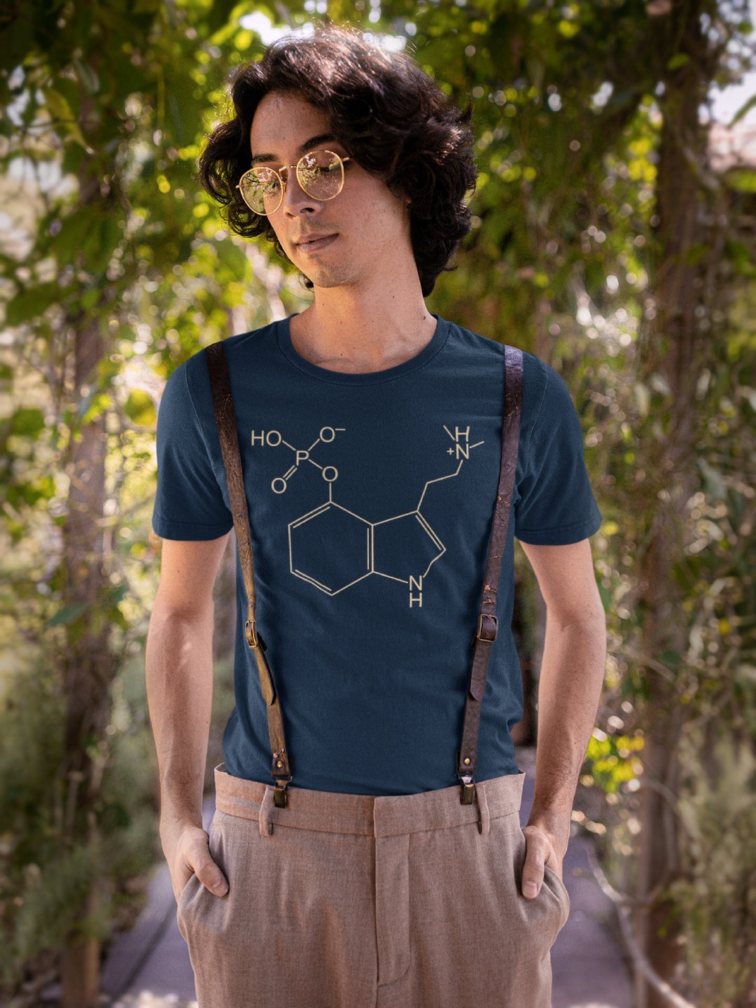 Psilocybin Molecule Shirt, Microdose Psychedelic Mushroom Tshirt, Magic ...