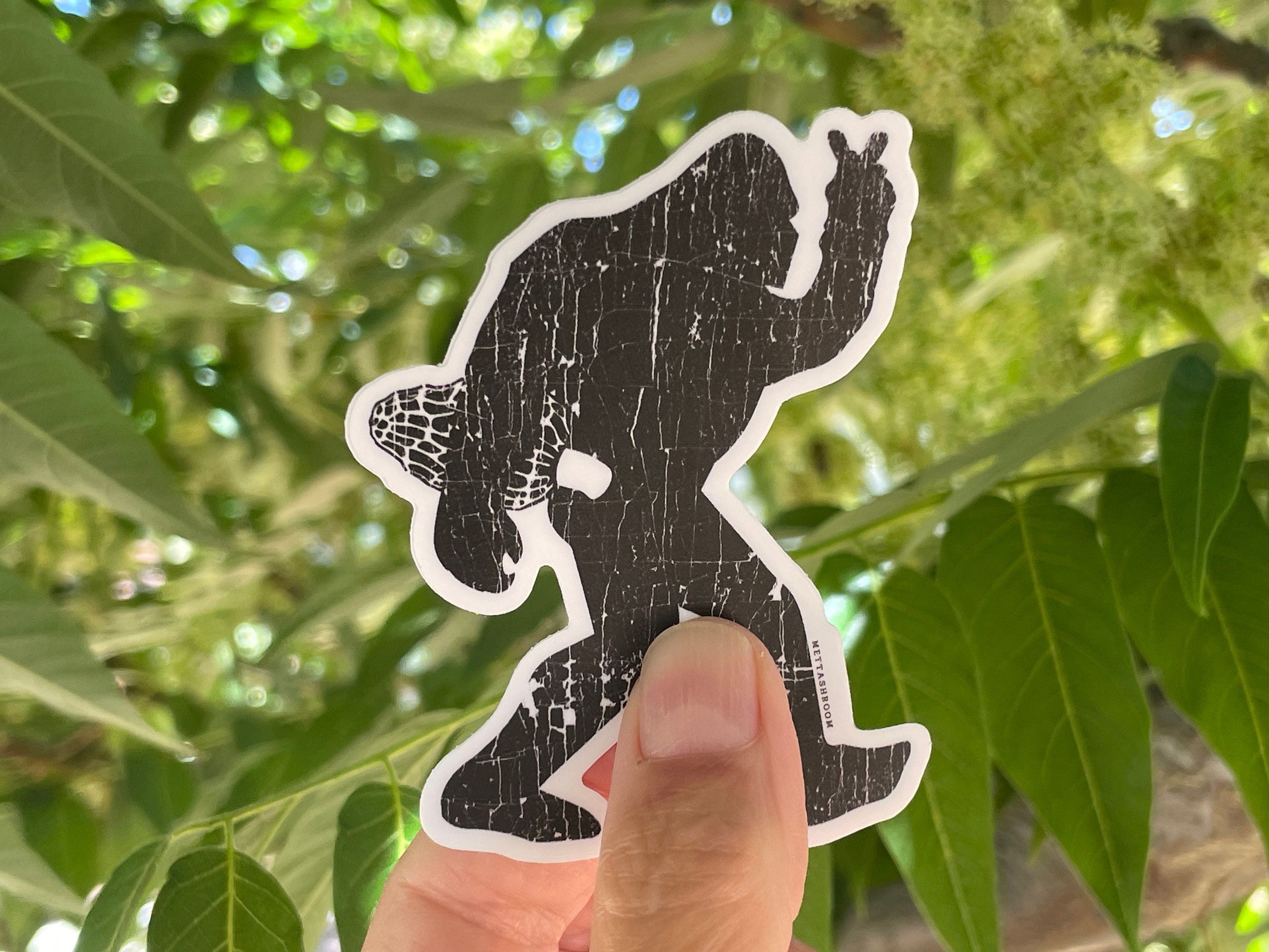 Bigfoot Sticker Yeti Stickers Sasquatch Stickers Mushroom - Etsy