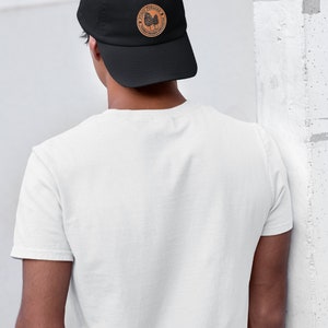 Fungi Forager Leather Patch Hat, Mushroom Hat, Mushroom Hunting ...