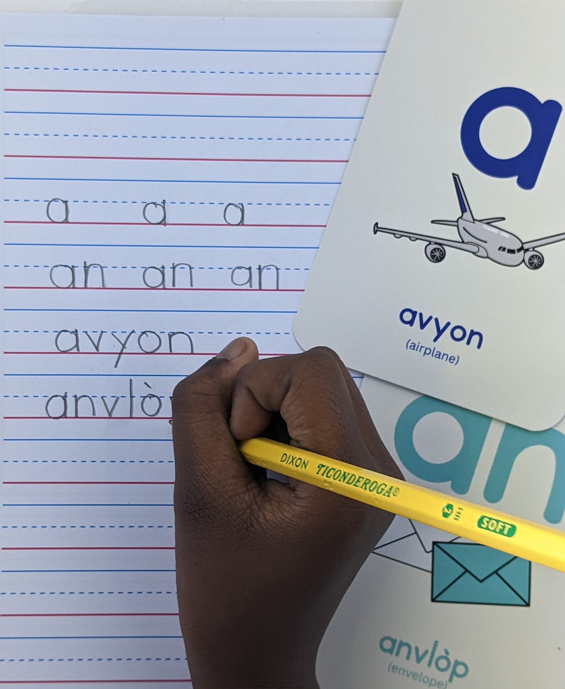 Haitian Creole Flashcards Physical Flashcards 3-in-1 Alphabet, Numbers ...