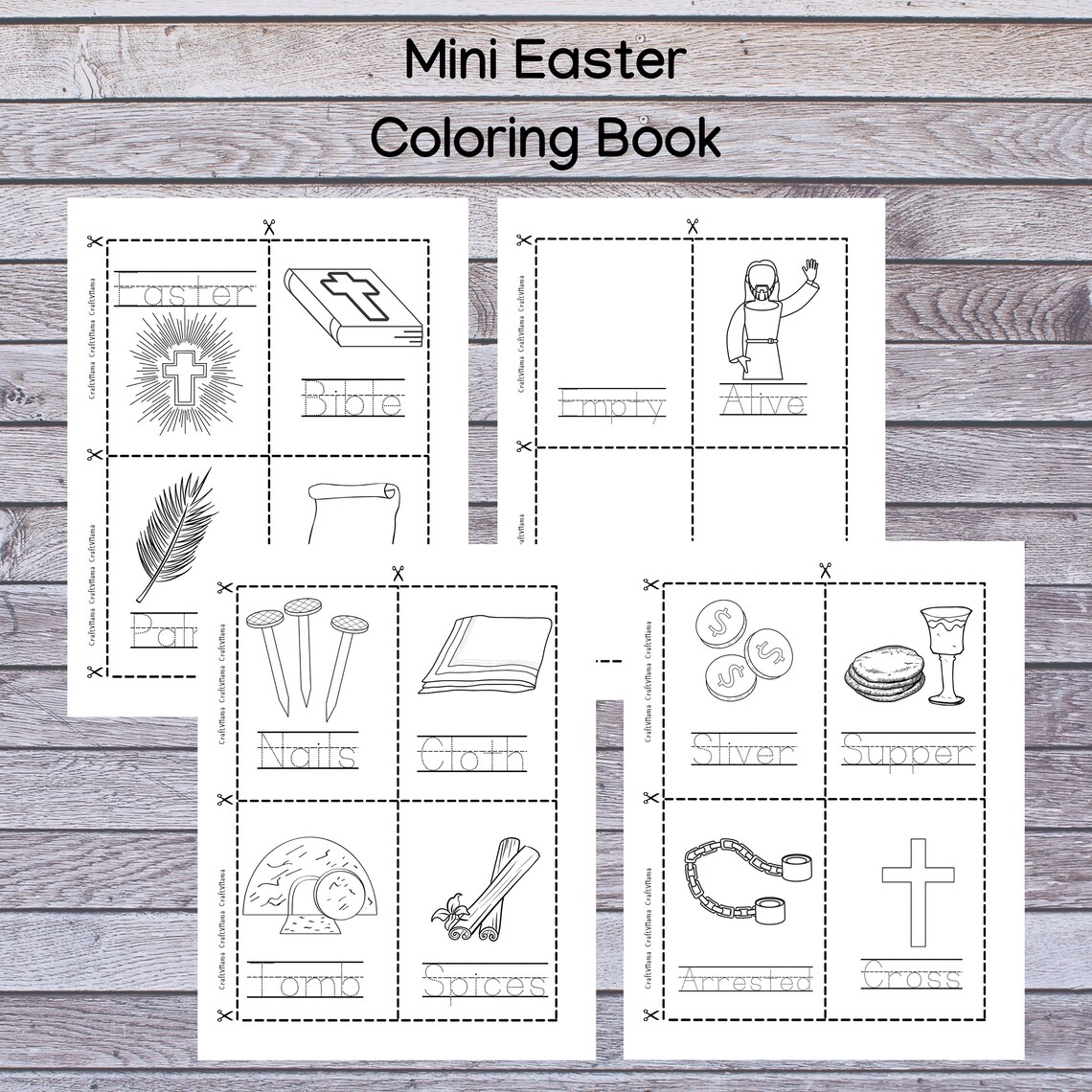 Easter Activity Printable, Easter Christian Activity, Kids Activity ...