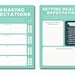 Managing Expectations Worksheets | Setting Expectations Template ...