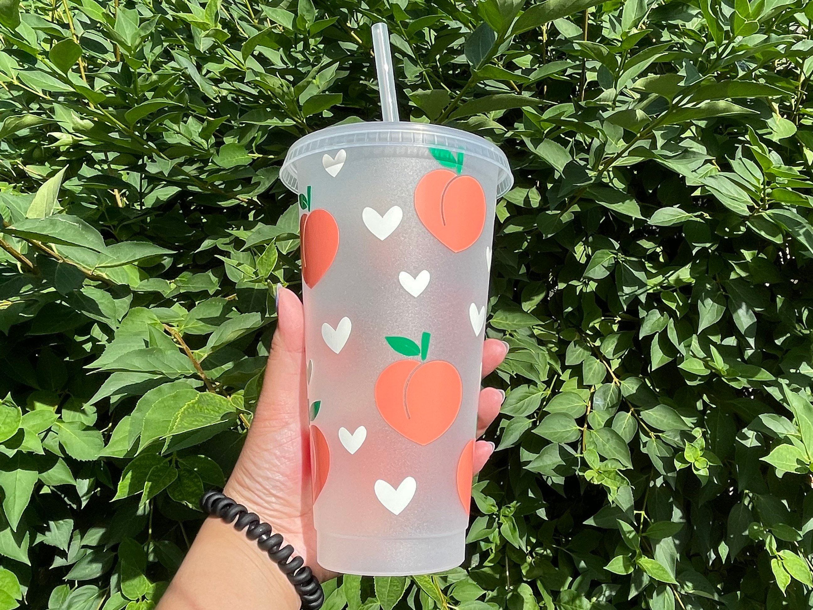 Peaches and Cream Cold Cup | Peach Cup | Cold Cup | Summer Tumbler ...
