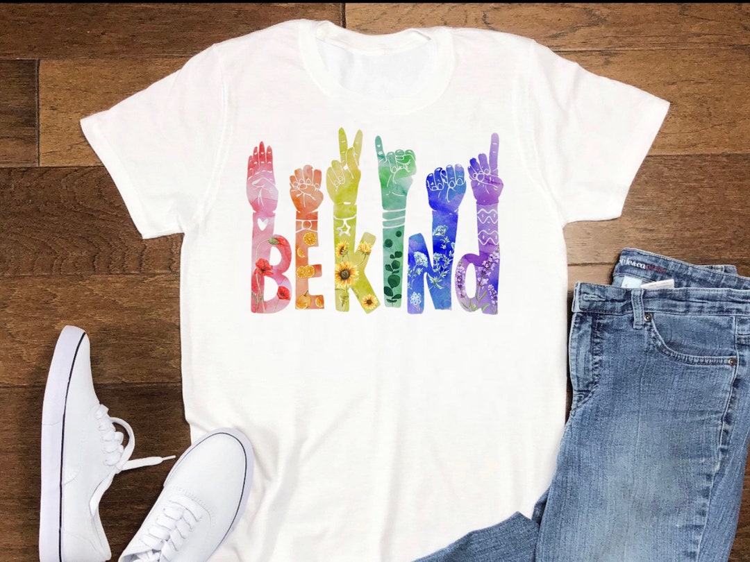 Pride LGBTQ Sign Language Watercolor T Shirt - Etsy