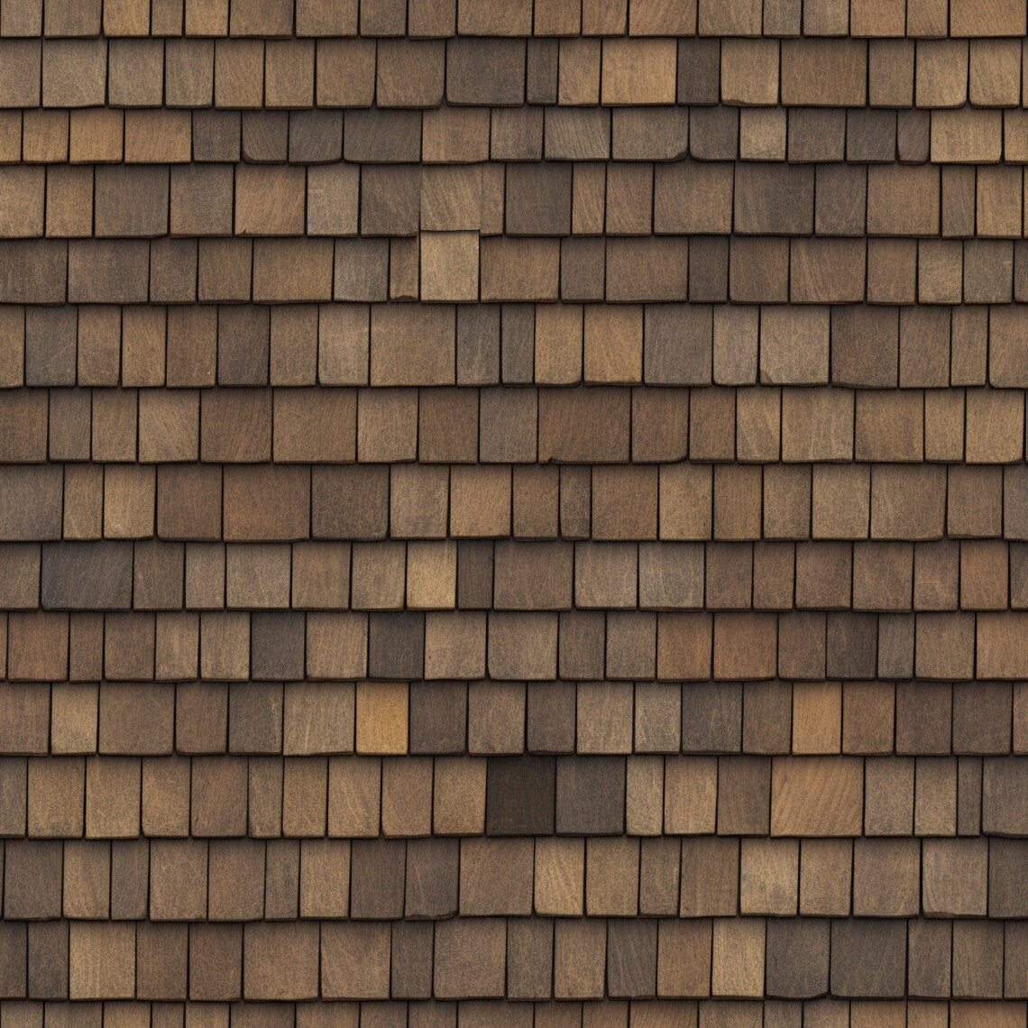 Miniature 1:12 Shake Shingle Roofing - Printable Wood Shake Shingles on ...