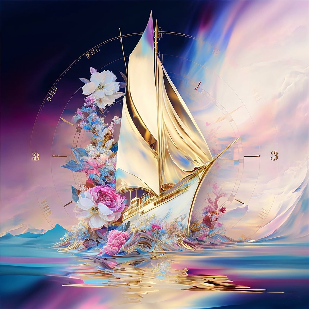 Boat Wallpaper - Digital Download - Etsy