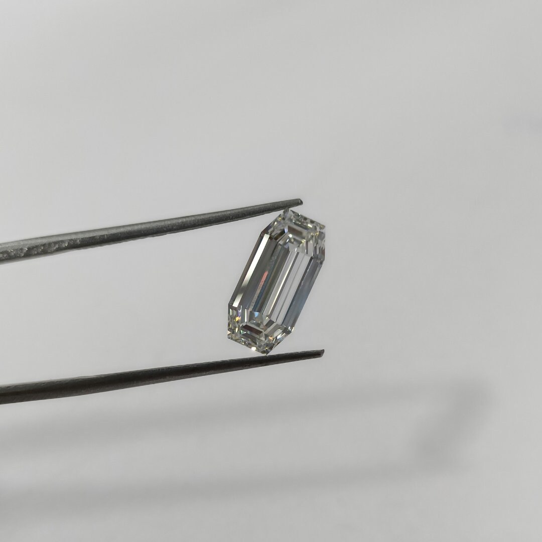 IGI Certified 3.5 Carat Octagon Cut Lab Grown Diamond Fancy - Etsy