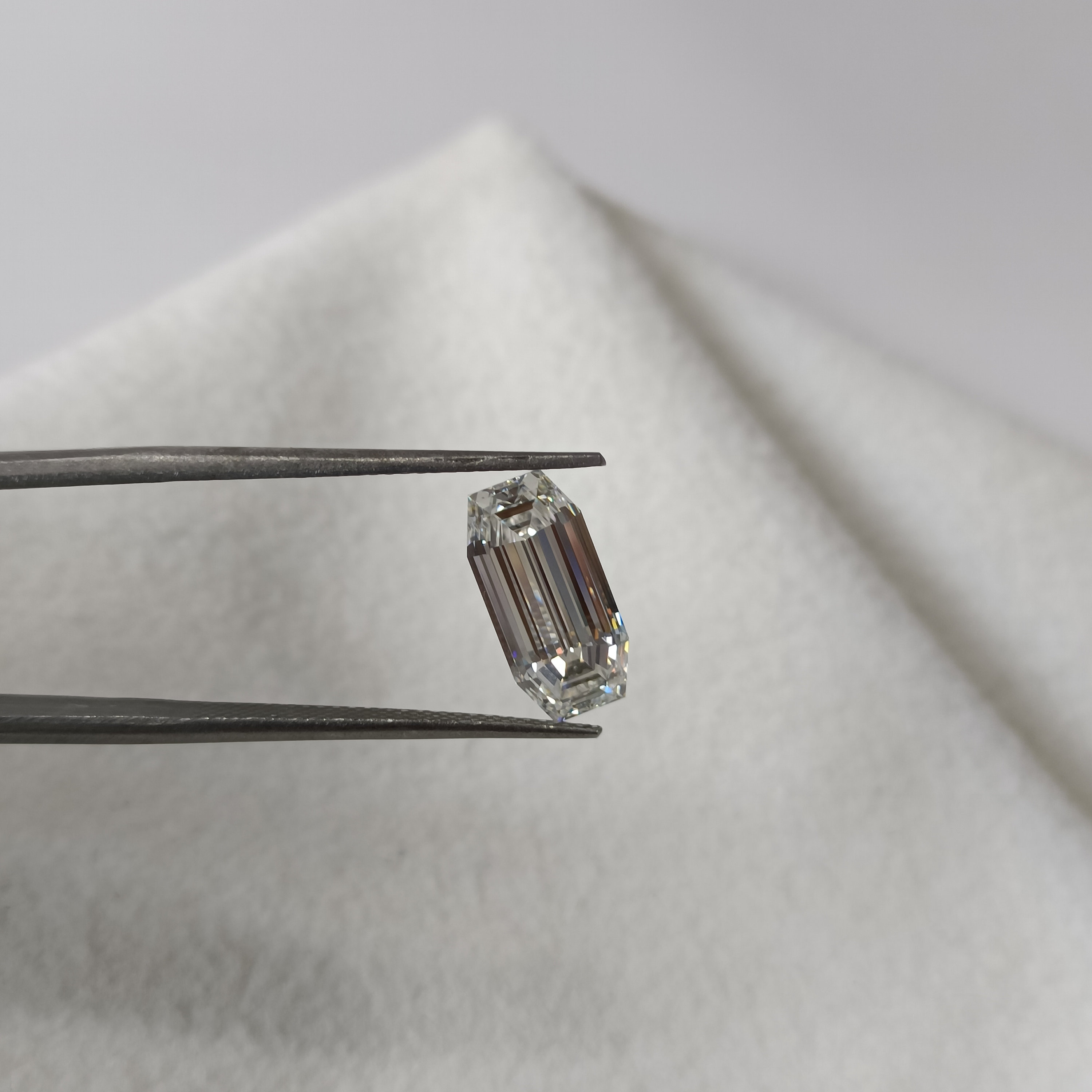 IGI Certified 3.5 Carat Octagon Cut Lab Grown Diamond Fancy - Etsy