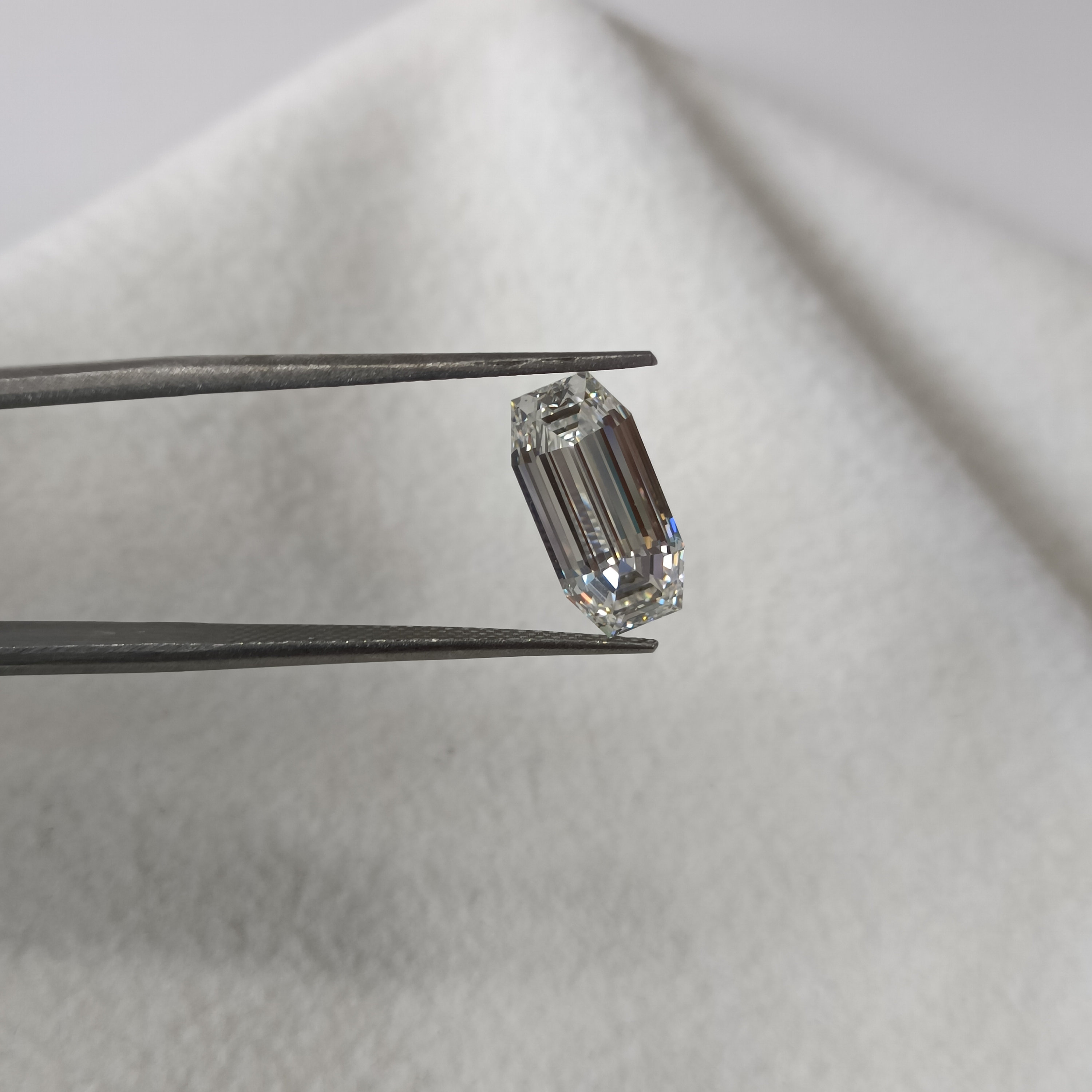 IGI Certified 3.5 Carat Octagon Cut Lab Grown Diamond Fancy - Etsy