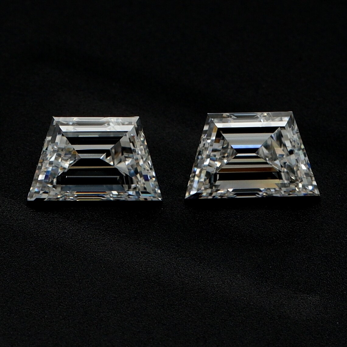 Trapezoid Antique Cut Diamond/ Trapezoid Cut Lab Grown Diamond 14K ...