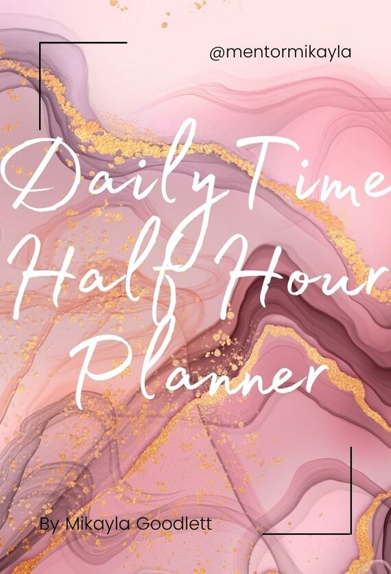 Day Timer Day Planning Sheet | Etsy