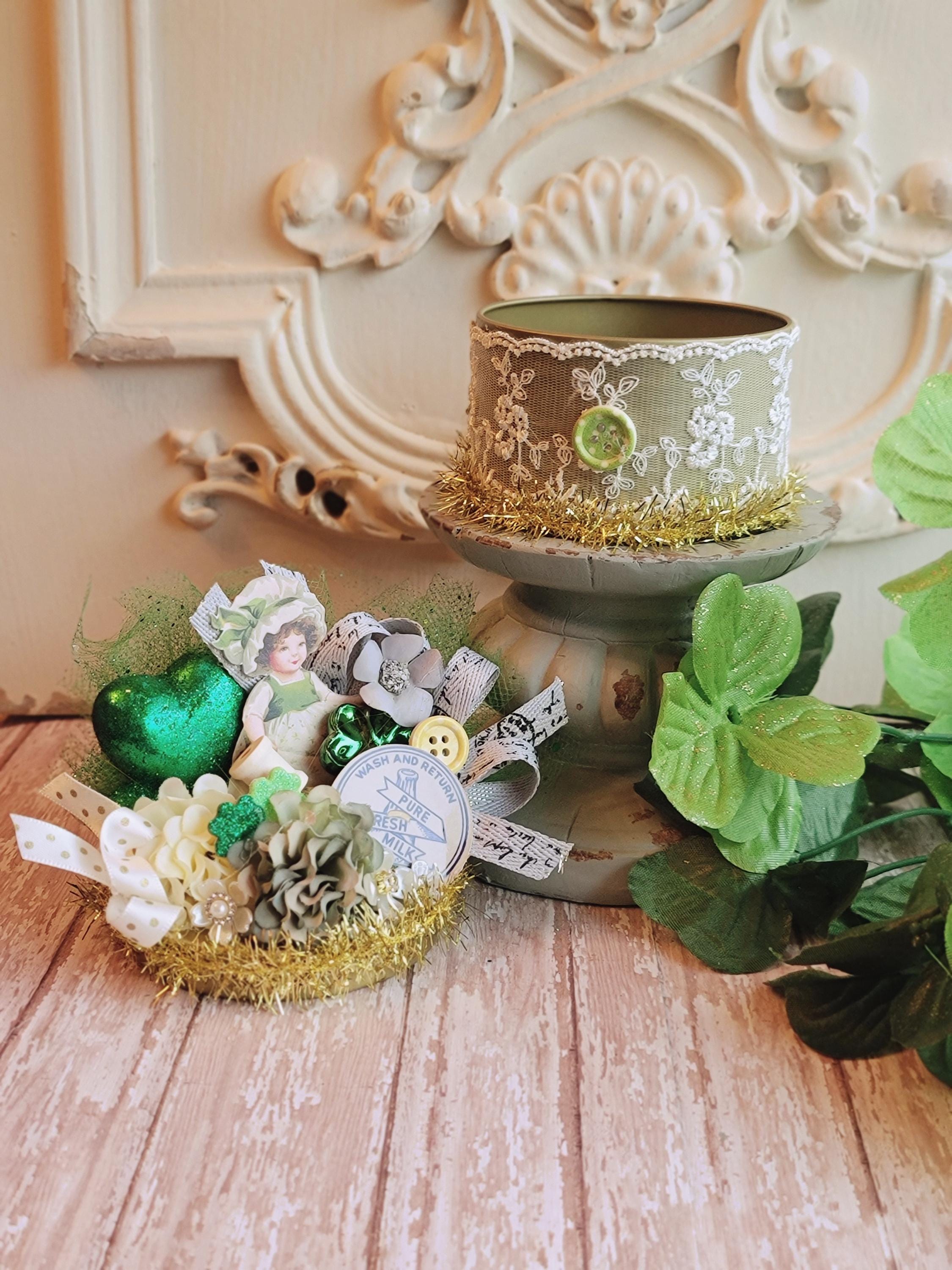 St. Patrick's Day Irish Trinket Gift Box Assemblage - Etsy