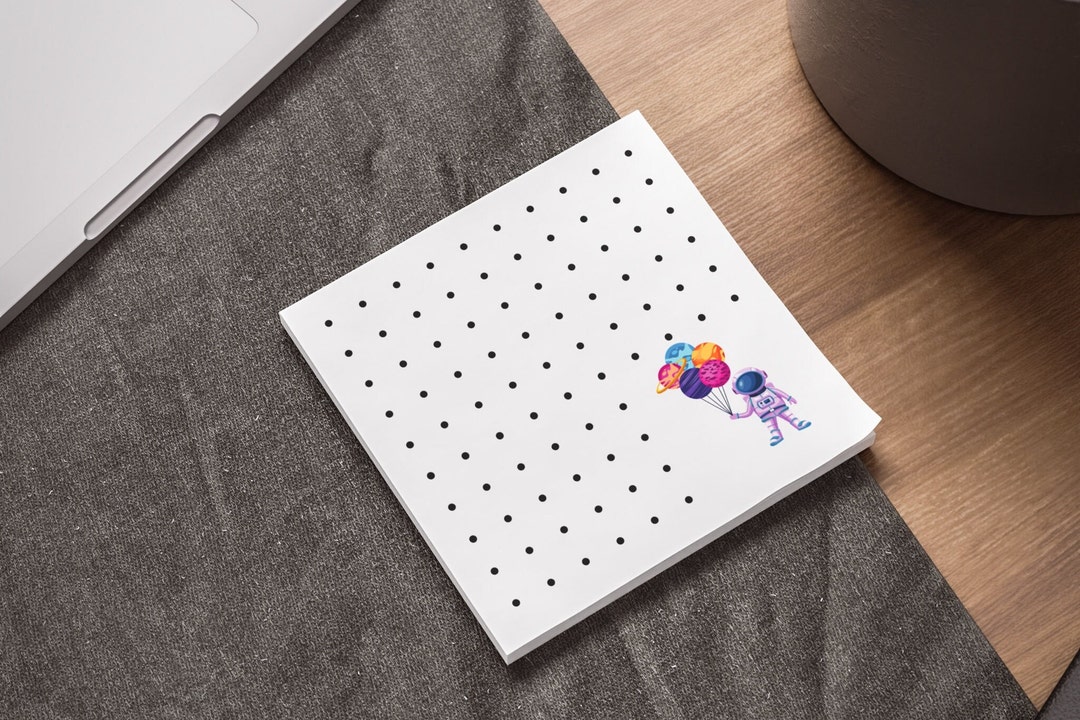 Astronaut and Planets Post-it Note Pads stationery Back to School ...