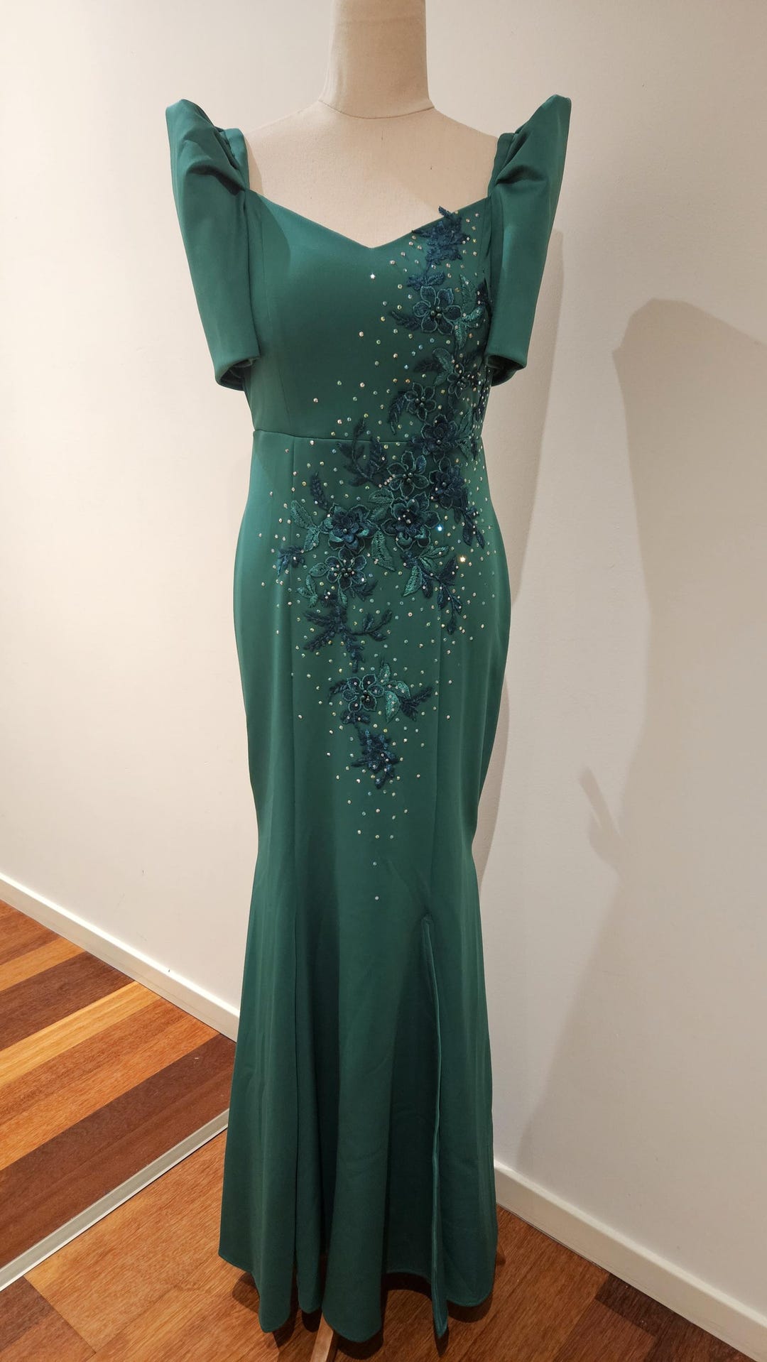 Filipiniana Serpentina Dress (SA-SER-001) (green) - Etsy