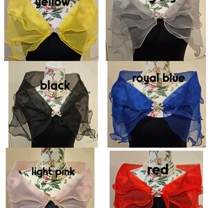 Multi Layer Ruffle Shawl - Etsy