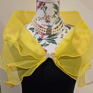 Multi Layer Ruffle Shawl - Etsy