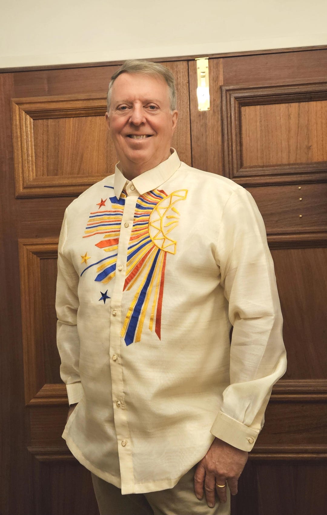 Barong Tagalog SINAG (bienvenido) (SA-BT-007) - Etsy