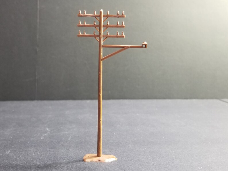 Atlas HO Scale 15 Total Telephone Poles 775 Good Condition - Etsy