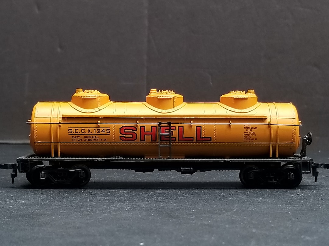AHM HO Scale Shell S.c.c.x 1245 Triple Dome Tank Car - Etsy
