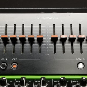 Vintage Toa 8 Channels Mixing Console Model Rx-208 Working - Etsy