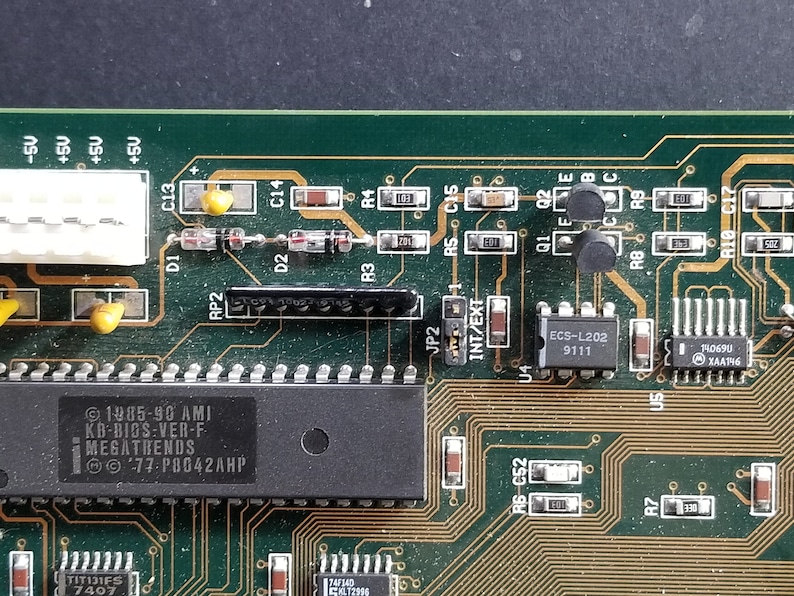 Intel I386 DX With Motherboard and RAM Not Tested as Is - Etsy