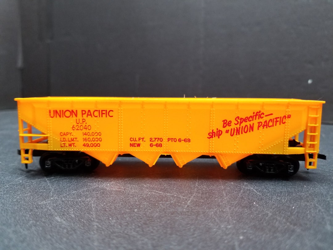 Tyco HO Scale Union Pacific Hopper Car Non-operating 344E New Open Box ...