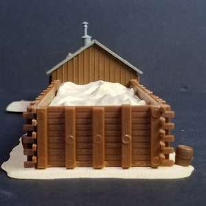 Pola HO Scale Sand Filling Station Kit #702 Built - Etsy