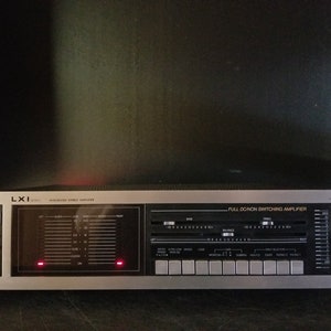 Vintage LXI Series Integrated Stereo Amplifier Model AM4023 Tested ...