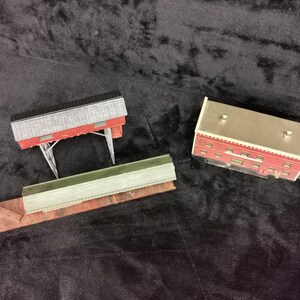Vintage N Scale Railway Heljan Lot of 3 Industrial Buildings for Trains ...