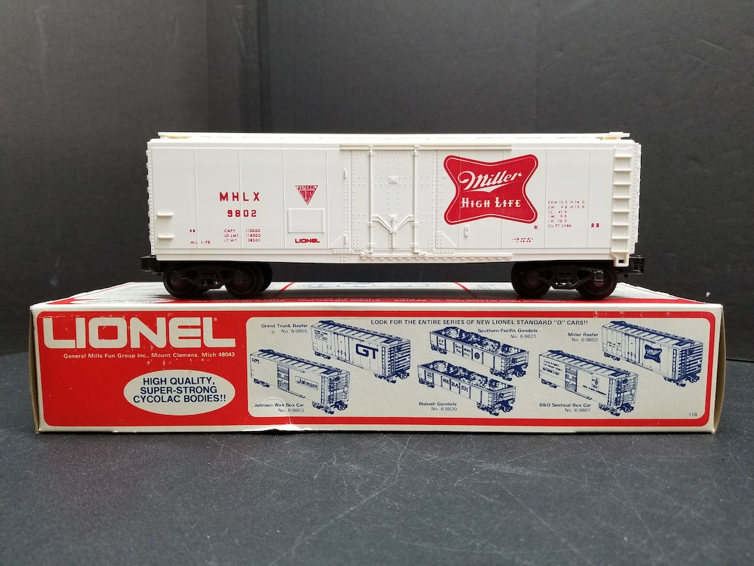Lionel O Scale Miller Reefer Car 6-9802 White - Etsy