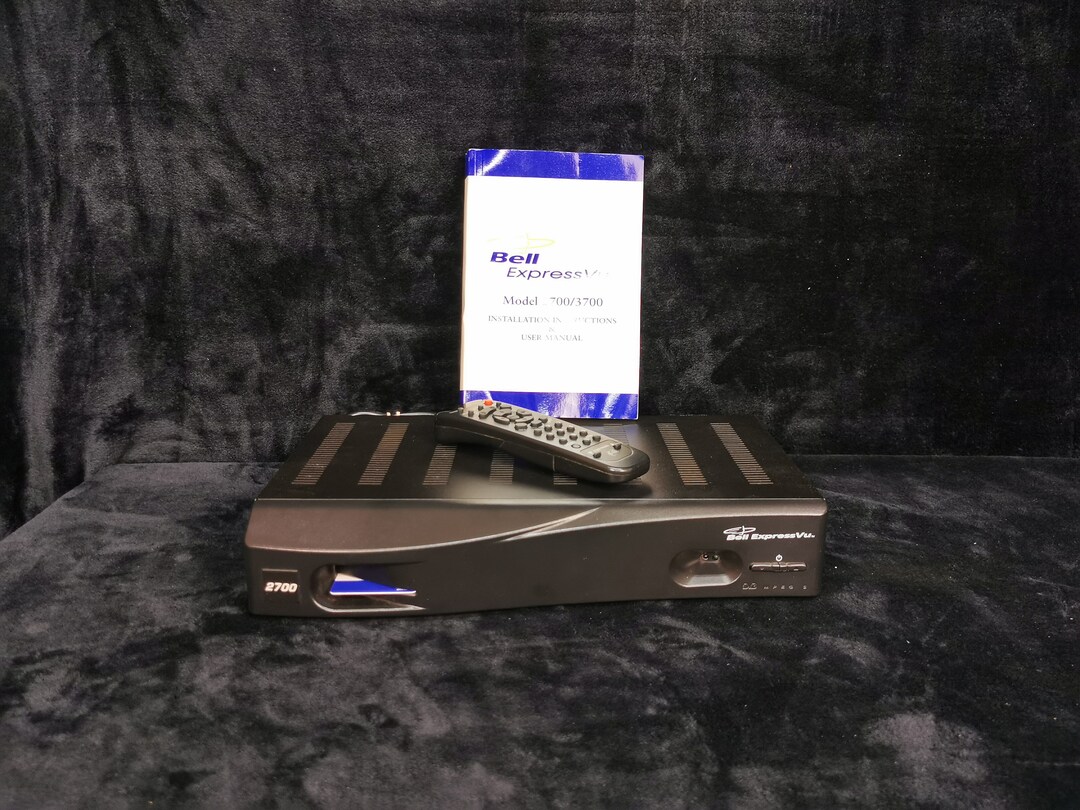 Vintage Bell Expressvu Satellite Receiver Model 2700 Tested and Working ...