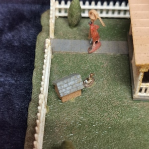 Vintage N Scale Railway Unbranded 2 Story Country Farm House Building ...