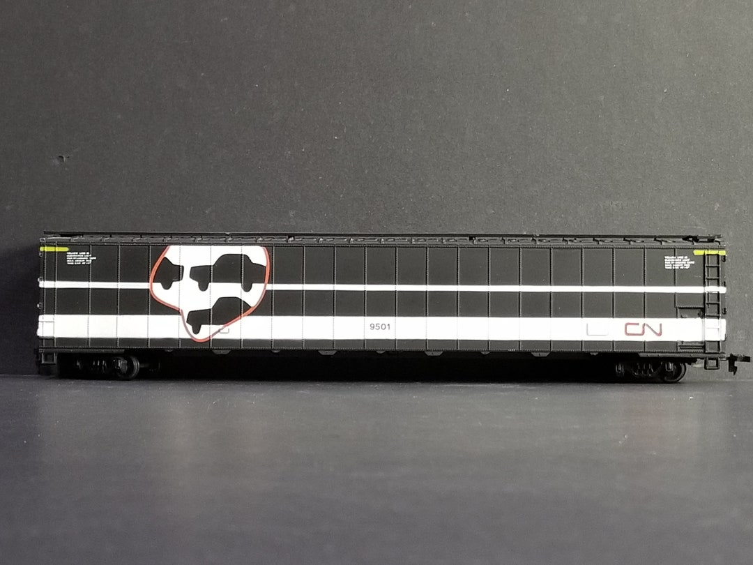 Bachmann HO Scale Canadian National 85' Double Deck Transporter Car CN ...