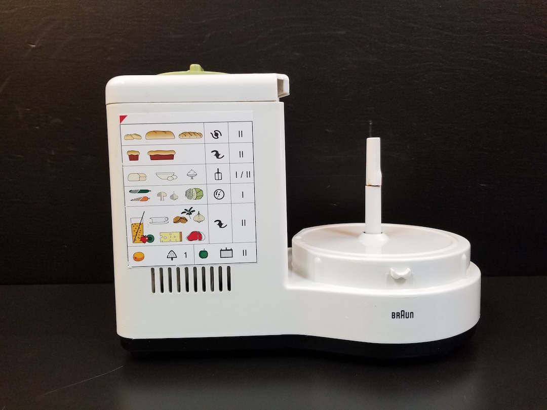 Vintage Braun Multipractic Type 4259 UK100 Food Processor Base/unit ...