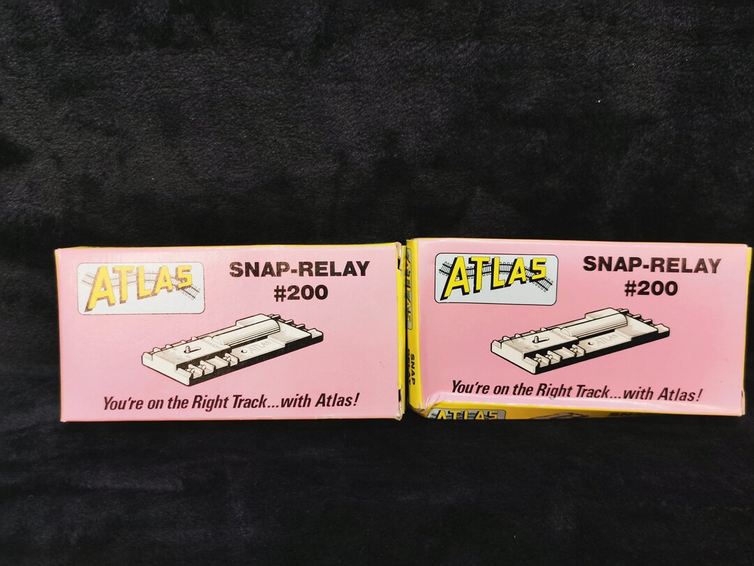 Vintage HO Scale Atlas Snap-relays #200 Lot of 2 New Old Stock - Etsy