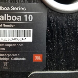 Vintage JBL Balboa 10 Pair of Bookshelf Speakers Tested Working - Etsy