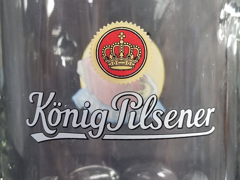 Vintage Konig Pilsener Oktoberfest German Beer Mug 7 3/4" Tall - Etsy