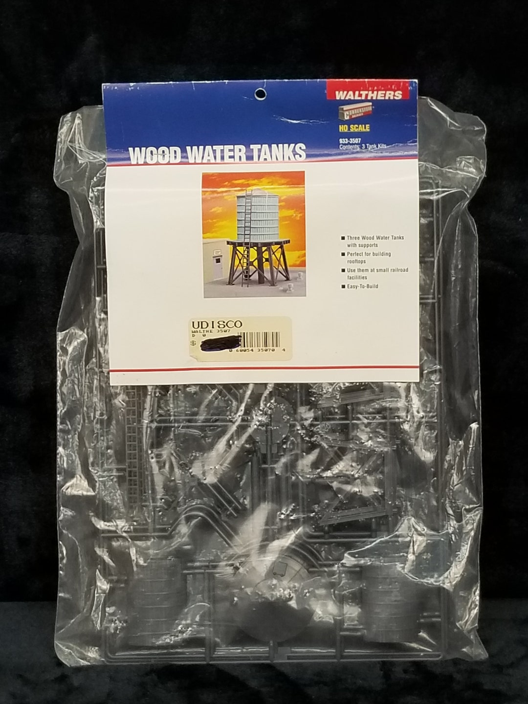 Vintage Walthers HO Scale Wood Water Tank Cornerstone Series 933-5307 ...