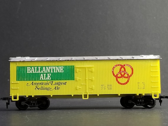 Life Like HO Scale 40' Reefer Car Ballantine Ale Light - Etsy