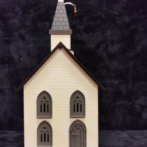 Vintage Model Power HO Scale Model Railroad Large Lighted Church Fully ...