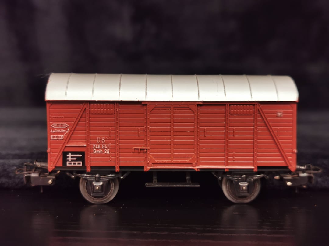 Vintage Marklin Covered Goods Truck Burgundy Excellent Condition - Etsy