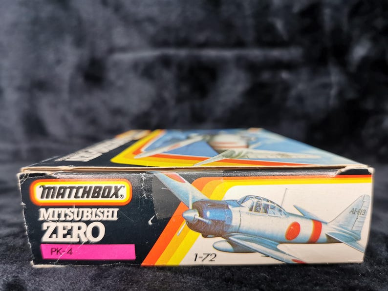 Matchbox A6M2 Zero-sen 1/72 #PK-4 Open Box Complete - Etsy
