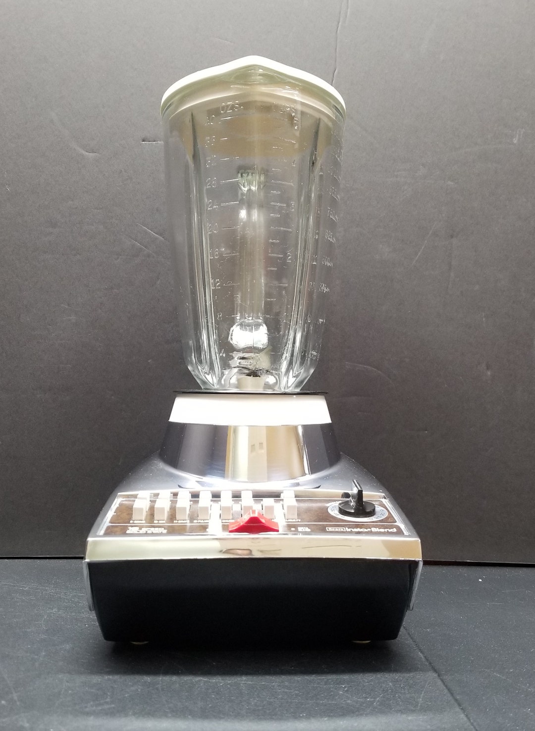 Vintage Blender Sears Insta-blend 16 Speed Solid State White & Chrome ...