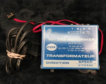 Vintage Tyco HO Scale Transformer Train Power Pack Model 899C Tested ...